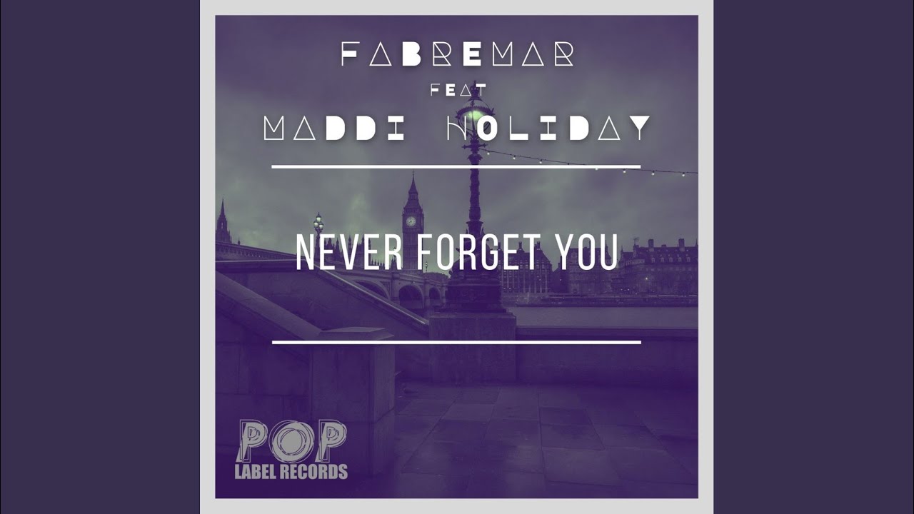Never Forget You (Original Mix) - YouTube