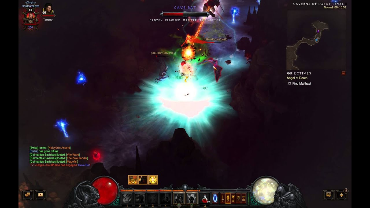 Diablo 3 RoS Champion Monsters - Cave Bat - YouTube