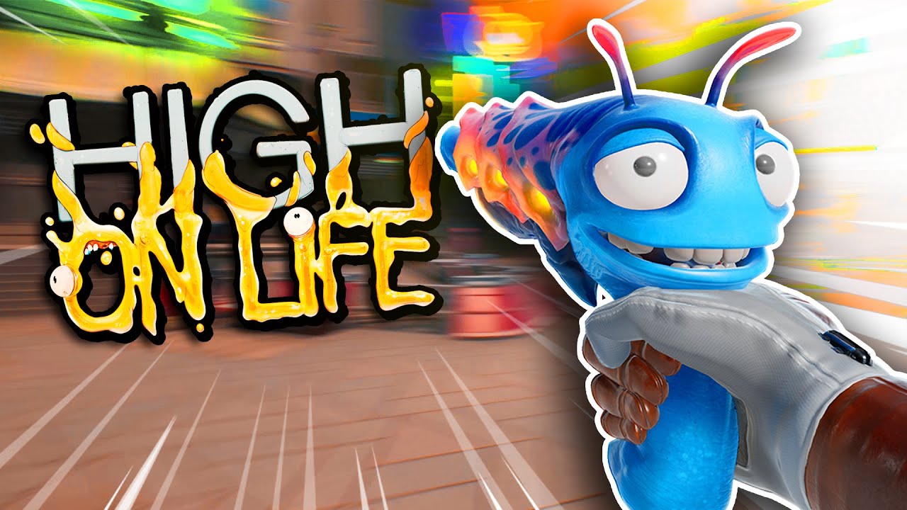 FUNNY TALKING GUN and BOSS FIGHT! (High On Life lets play #1) - YouTube