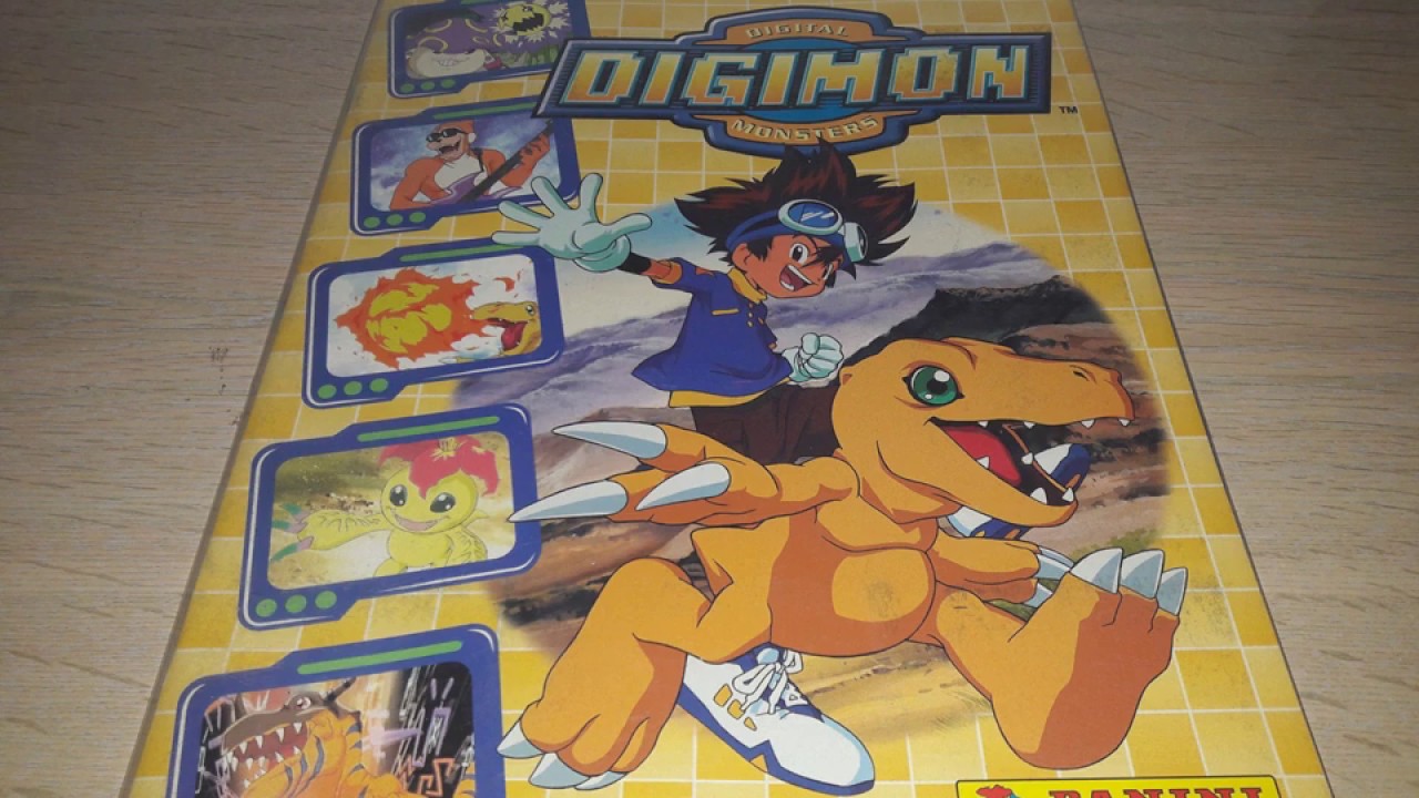 Panini 2000 COMPLETE Digimon Digital Monsters sticker album review ...