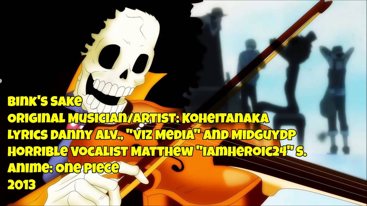One Piece - Bink's Sake English Cover - YouTube