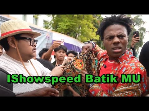 IShowspeed Tegaskan Batik Berasal Dari Indonesia bukan Malaysia, Kini ...