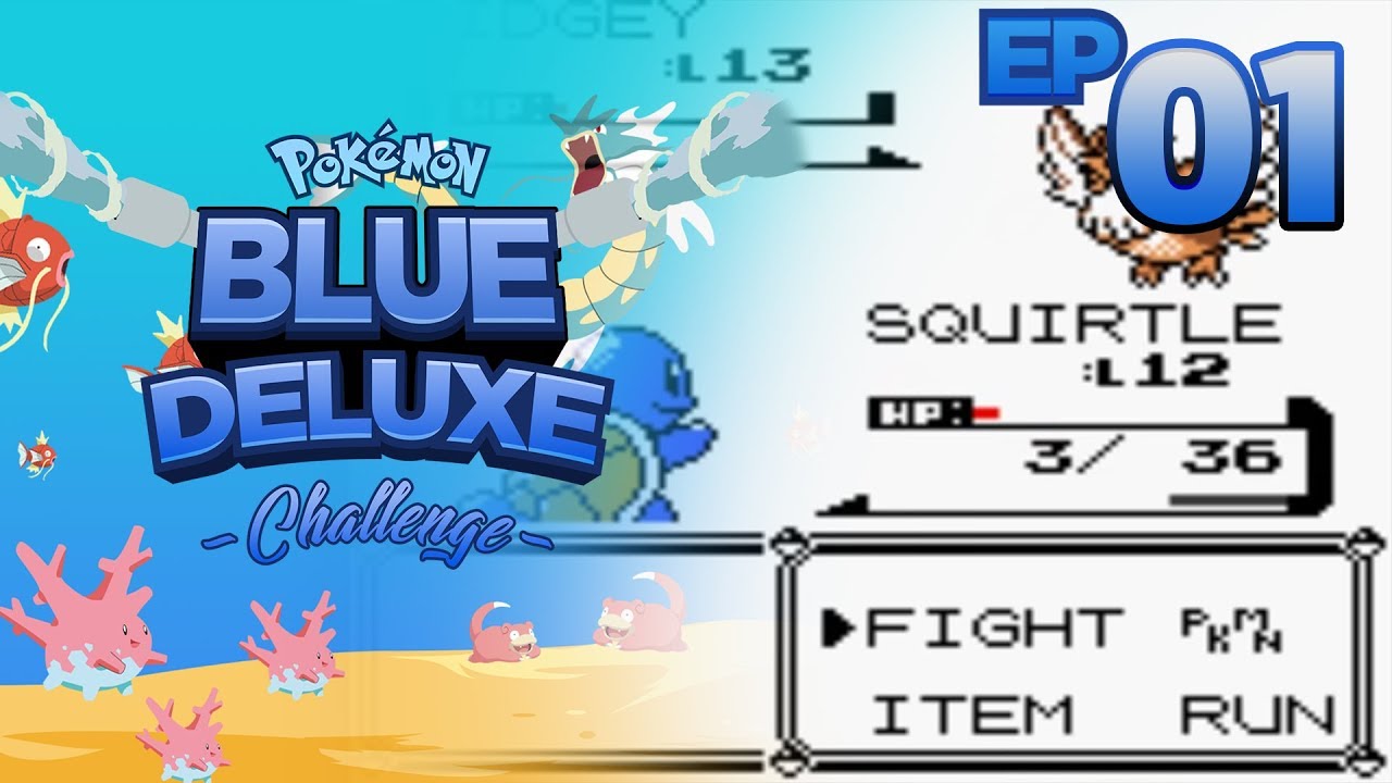 OUR RIVAL IS INSANE! | Pokemon Blue DX Challenge Ep. 01 - YouTube