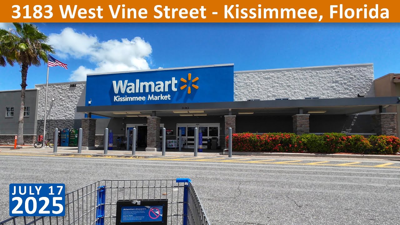 Walmart in Kissimmee Florida at 3183 W Vine Street - Shopping Grocery ...