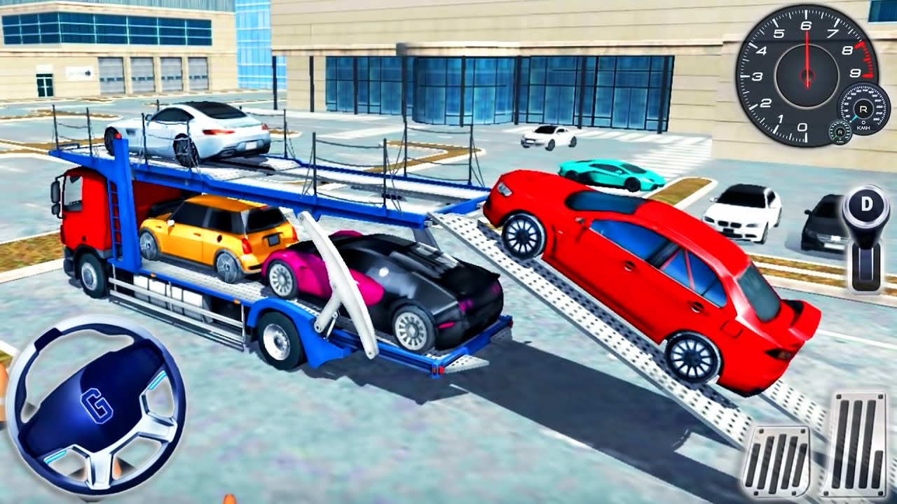 Car Truck Transporter Vehicles 3D Simulator - Multi-Storey Truck ...