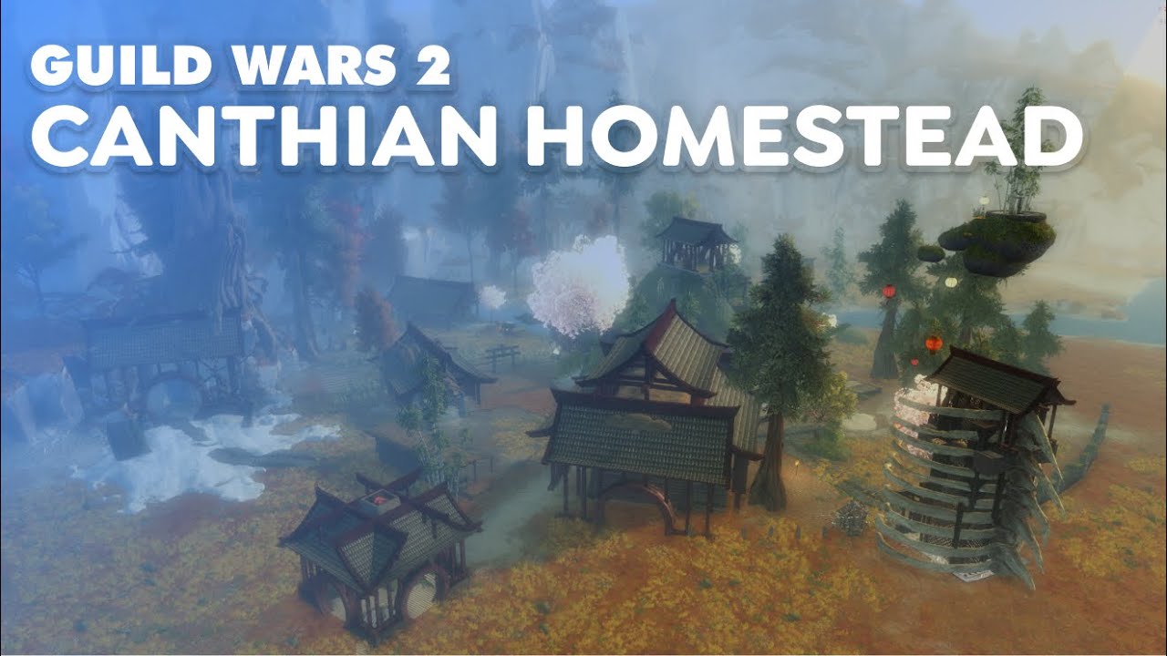 Guild Wars 2 Canthian Homestead - Showcase - YouTube