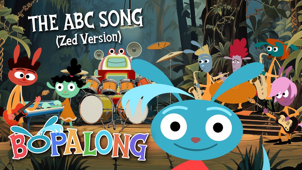 The ABC Song (The Alphabet) "Zed" Version | Bopalong Cool Kids Songs ...