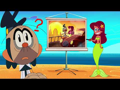 O piloto descobre a verdade | Zig e Sharko | Desenho Animado em Português