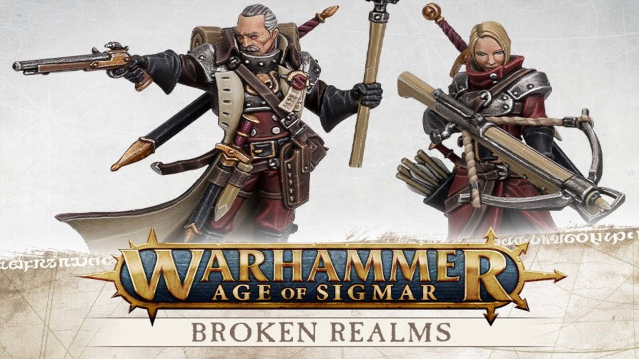 Broken Realms New Models - Order of Azyr! Witch Hunters for Cities of ...