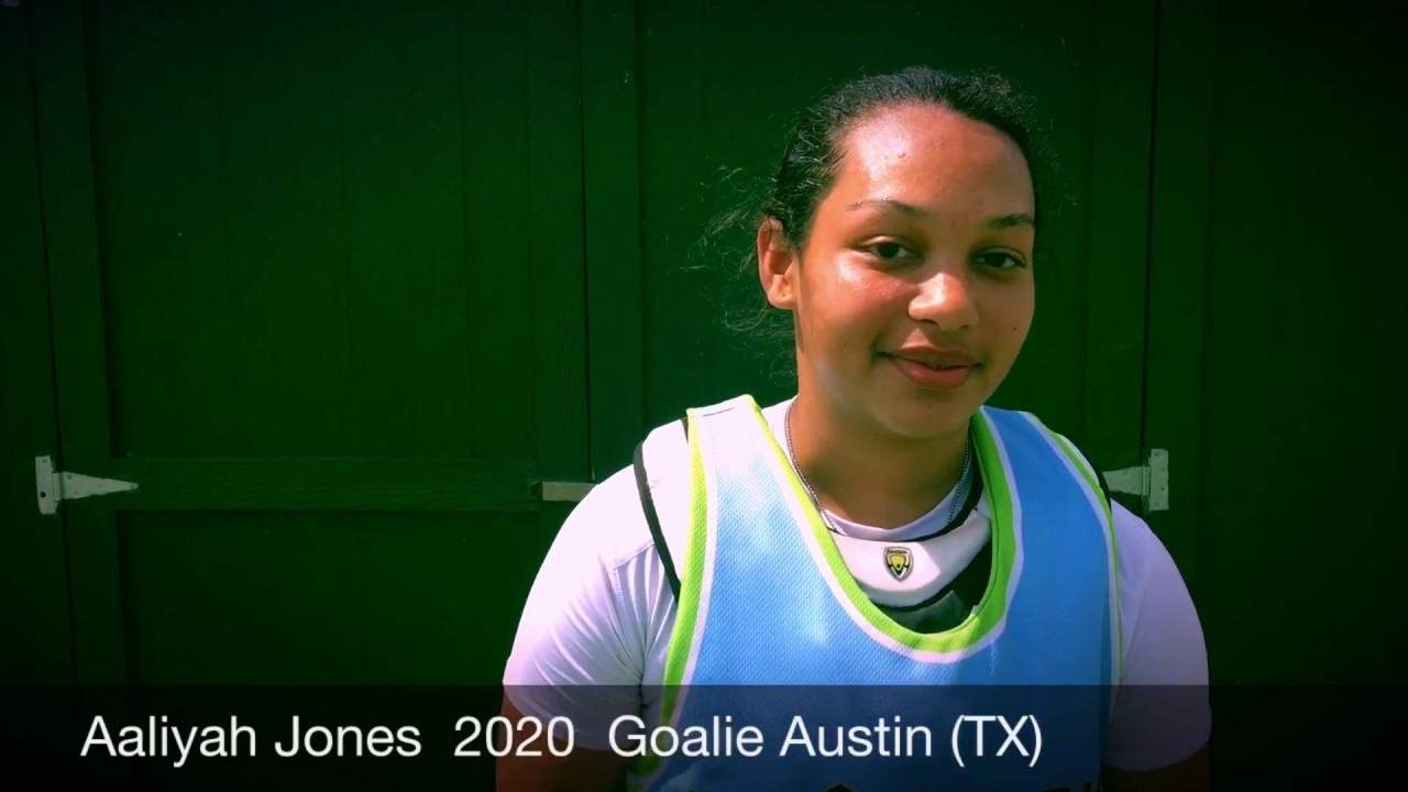 C2C Spotlight: Aaliyah Jones 2020 Goalie Austin (TX) - YouTube