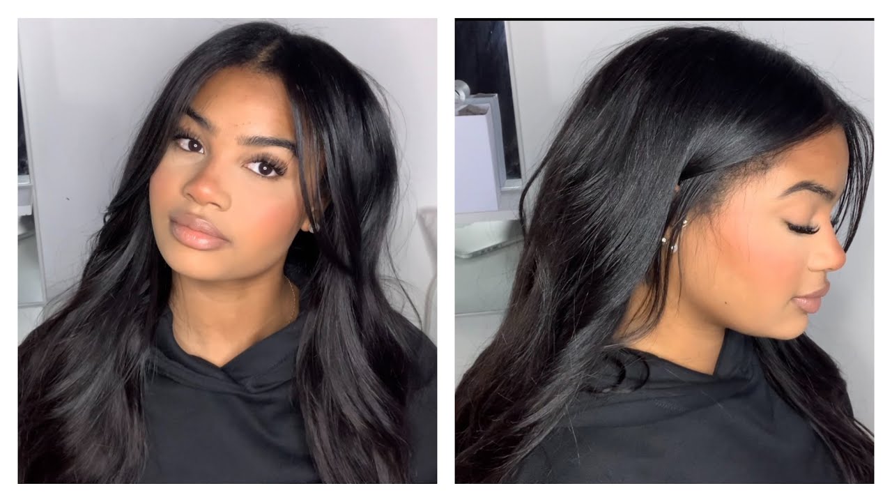 HOW TO : NATURAL QUICK WEAVE FT TODAYONLY HAIR | KNLST - YouTube