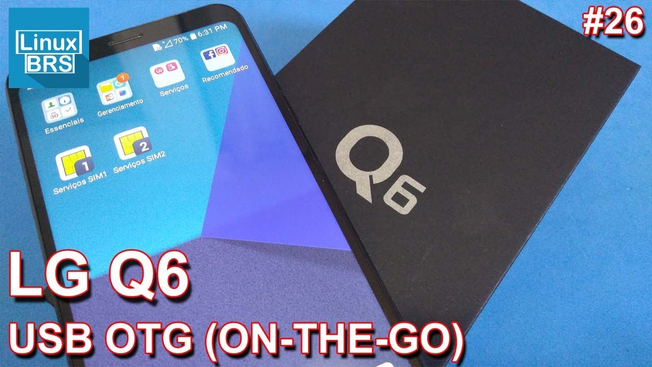 LG Q6 - USB OTG (ON-THE-GO) - Brasil - YouTube