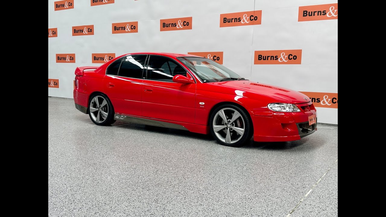 2001 Holden VX GTS Build Number 199 - YouTube