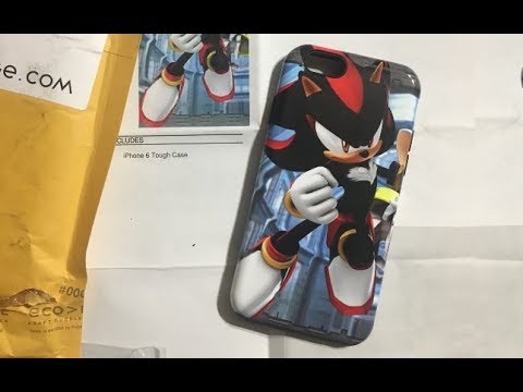 Shadow the Hedgehog iPhone case from collage.com - YouTube