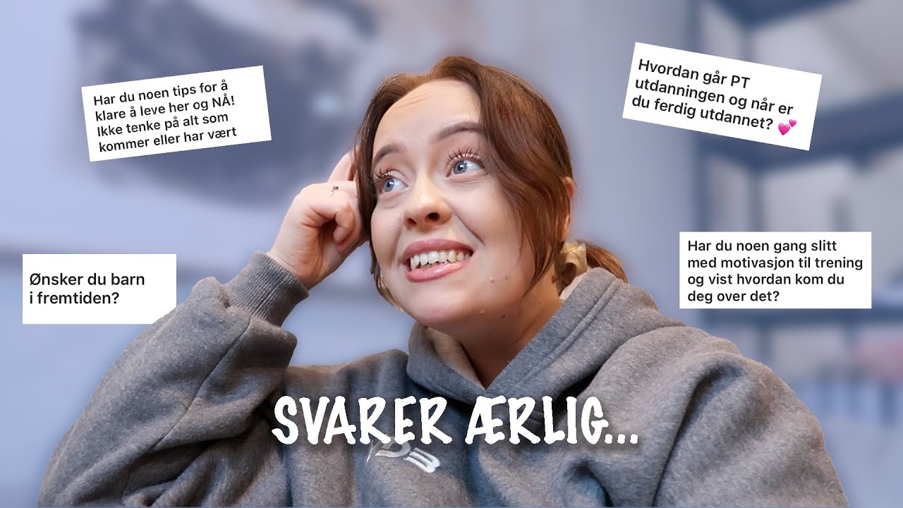 Det alle lurer på...🥲 *vlog og q&a* - YouTube