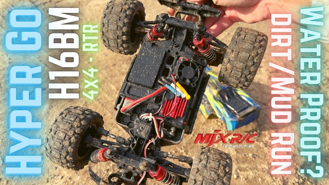 MJX HYPER GO RC H16BM Dirt and Mud Run - Amazon Best Seller - YouTube
