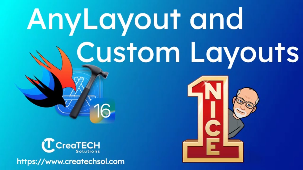 AnyLayout and Custom Layouts in iOS 16 - YouTube