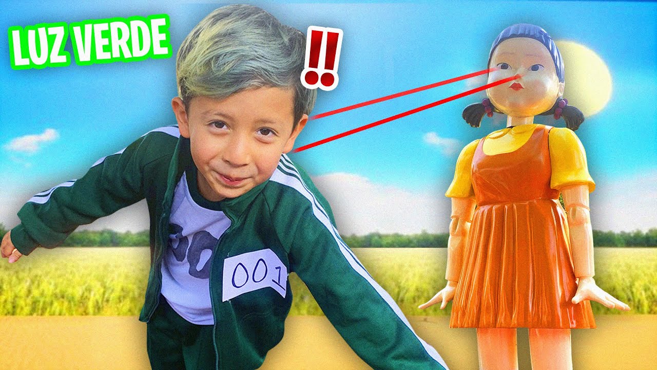 JUGAMOS EL JUEGO DEL CALAMAR EN LA VIDA REAL! - YouTube