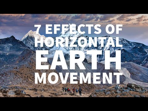 7 EFFECTS OF HORIZONTAL EARTH MOVEMENT - YouTube