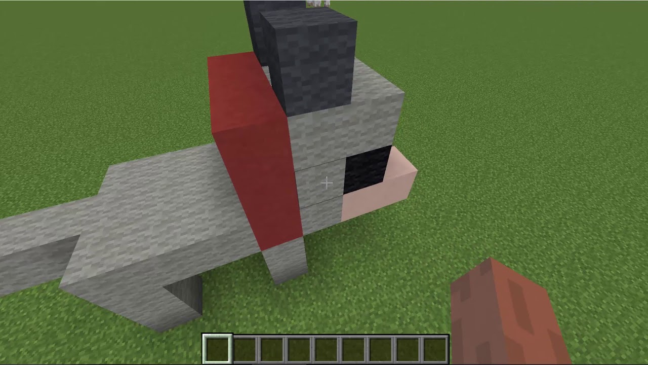 How to make a cute dog holding a house. (99% credit to TSMC - Minecraft ...