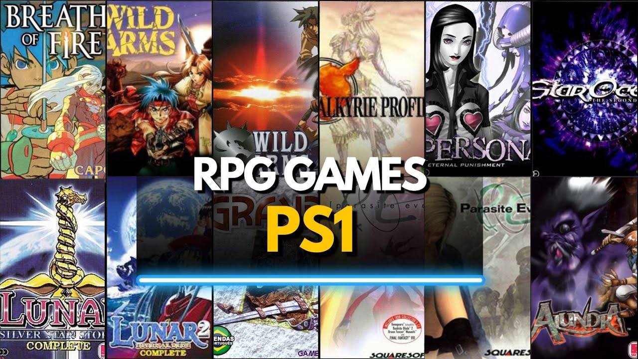 TOP 50 Best RPG games on PS1 of ALL Time - YouTube