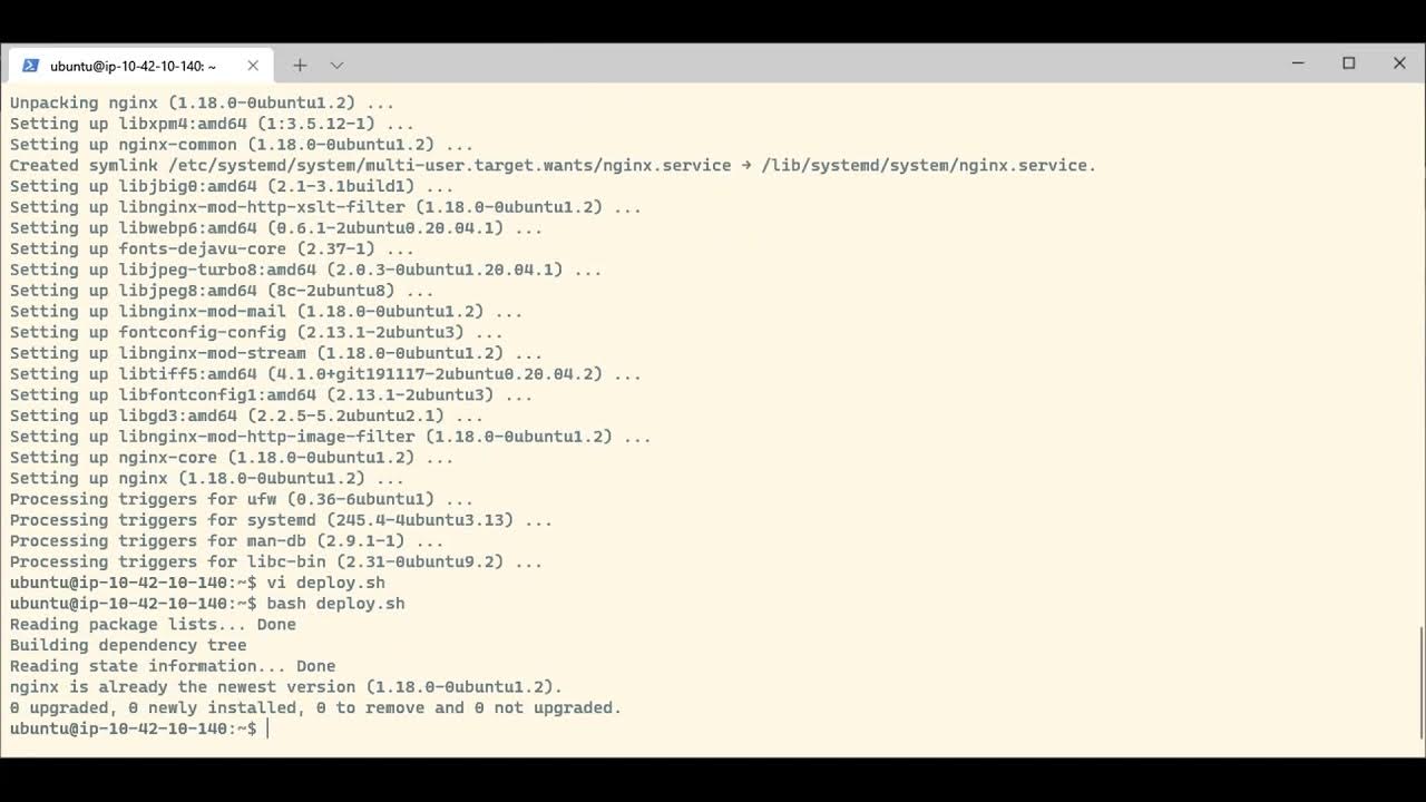 Shell Scripting With An Aws Ec2 Instance Youtube