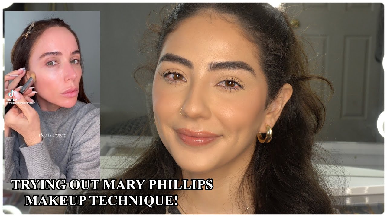 TRYING OUT MARY PHILLIPS VIRAL MAKEUP- UP TUTORIAL🤔 (SCOTT BARNES DID ...