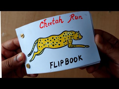 cheetah running full speed I flipbook animation I flipbook animation ...