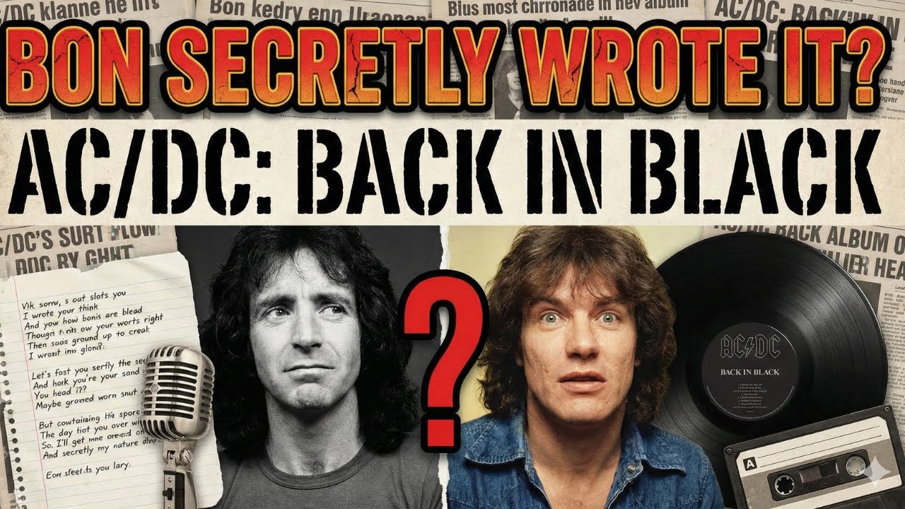 AC/DC: Back in Black sounds EXACTLY like Bon Scott. But Brian Johnson ...