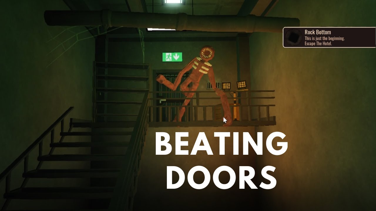 I beat DOORS for the first time... - YouTube