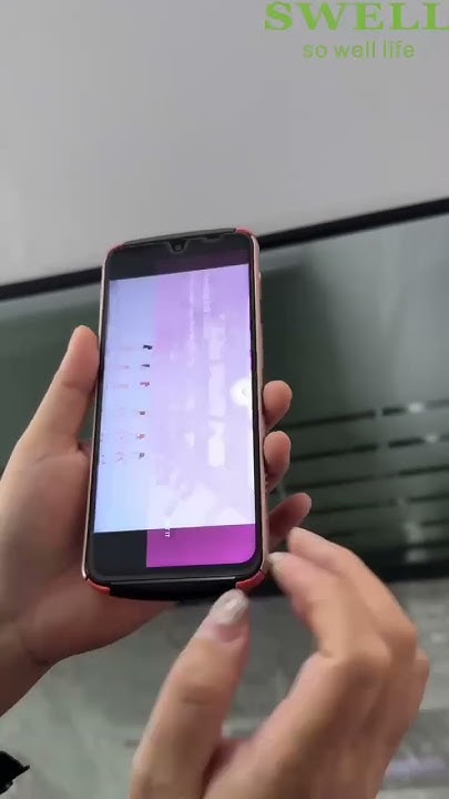 The showing of Android projection smartphone DX9 #smartphone #projector ...