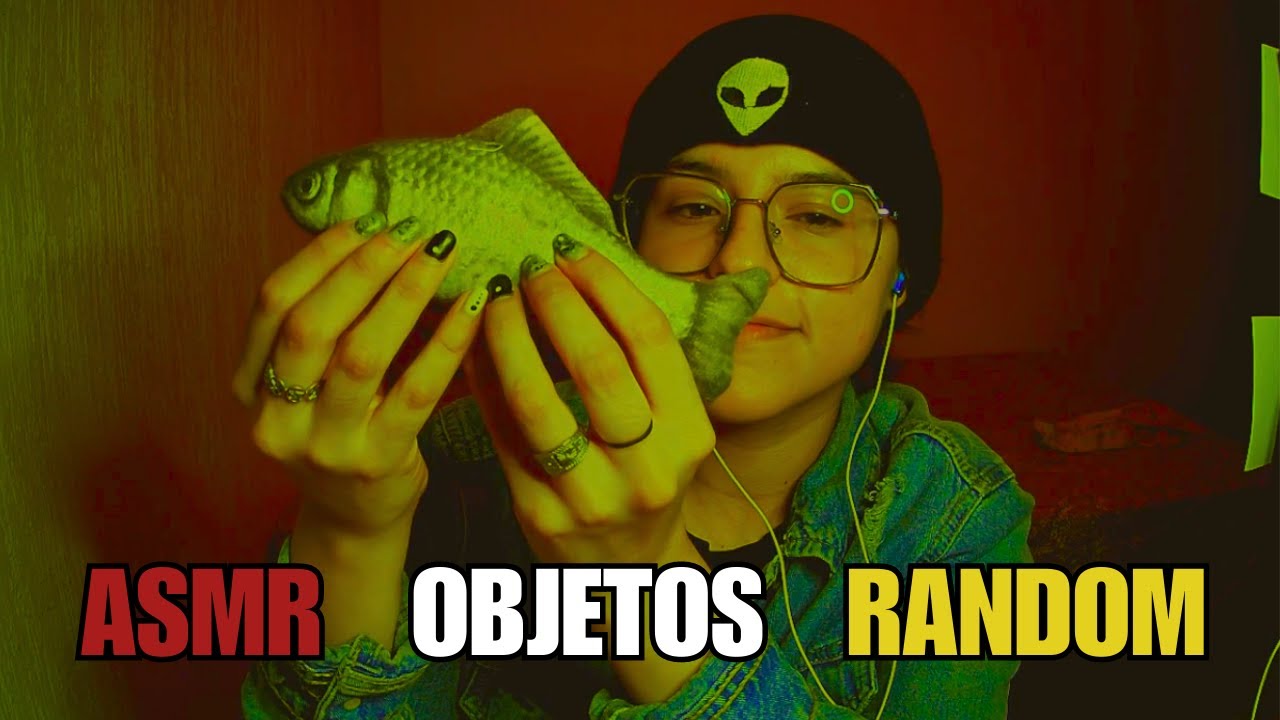 ASMR CON OBJETOS RANDOM (Binaural 8D) - YouTube