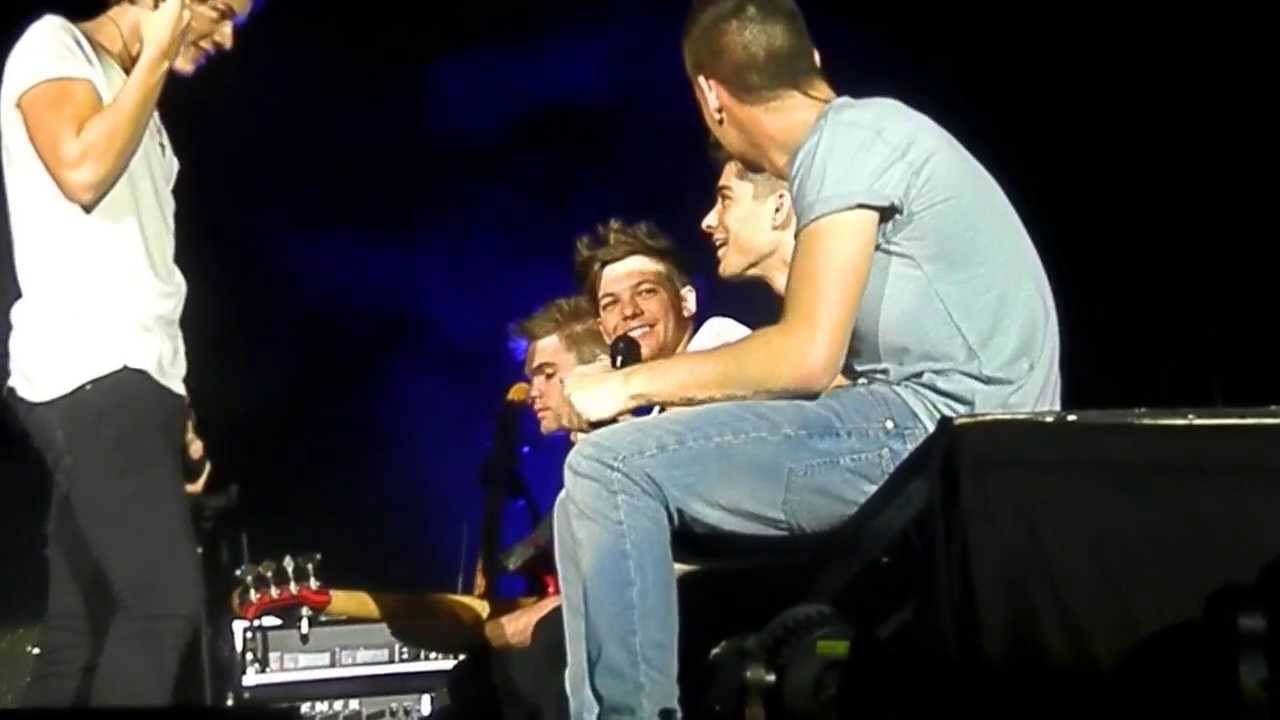 Niall's speech @ Take Me Home Tour Cardiff FRONT ROW 2/3/13 - YouTube