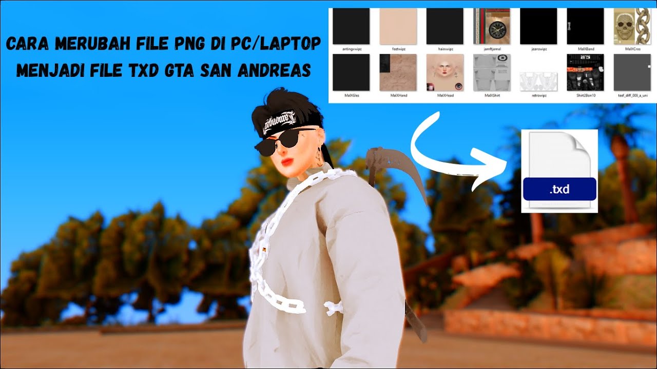 Tutorial Cara Merubah File PNG / Texture Gambar Menjadi File TXD - GTA ...