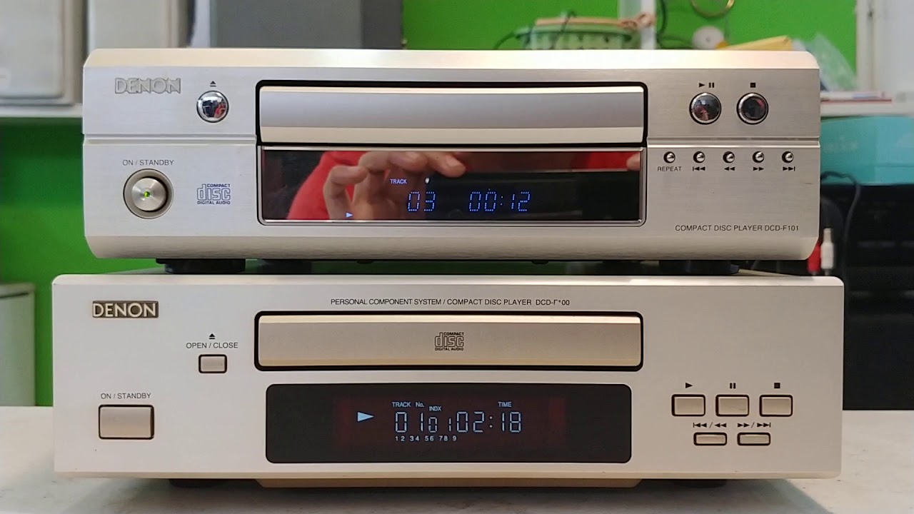 CD Denon DCD - F100 & DCD - F101 đẹp xuất sắc. Đồng giá 1tr1 - YouTube