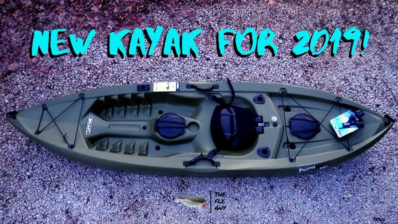 Lifetime Tamarack Angler Sit-On-Top Kayak 10' - New Yak For The 2019 ...