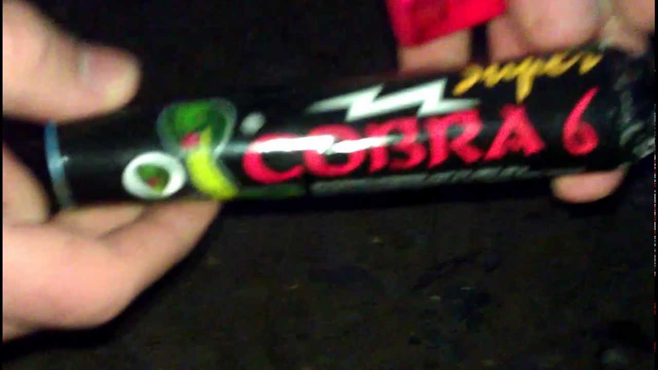 COBRA 6 firecracker - YouTube