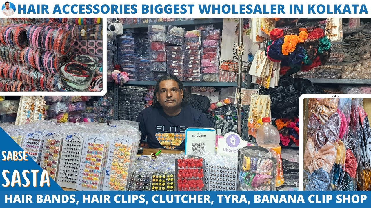 Latest Collection of Hair Accessories Cheapest Wholesaler in Kolkata ...