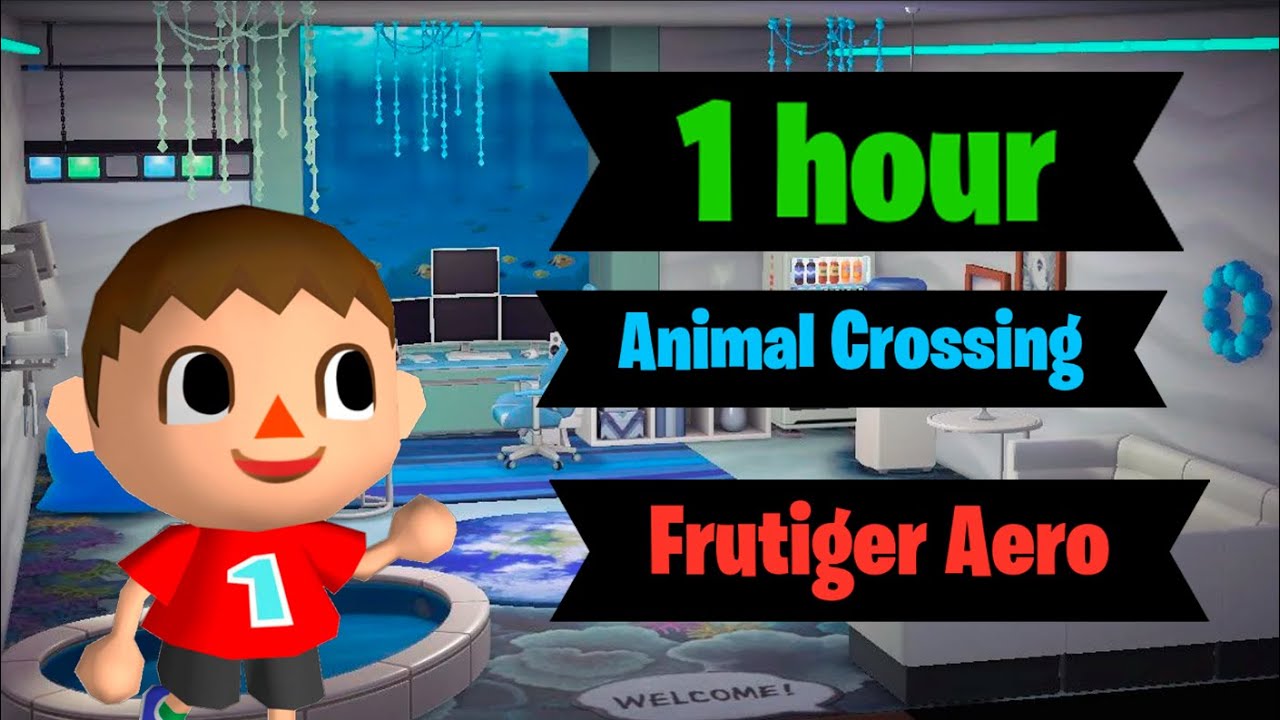 1 hour Frutiger Aero Animal Arossing music - YouTube