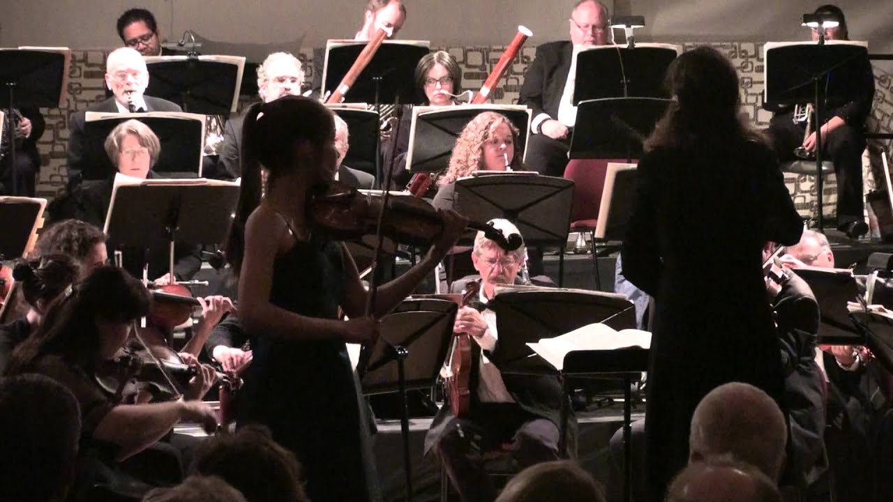 Geneva Lewis - Tchaikovsky Violin Concerto (2nd & 3rd Mvts) Matilda ...