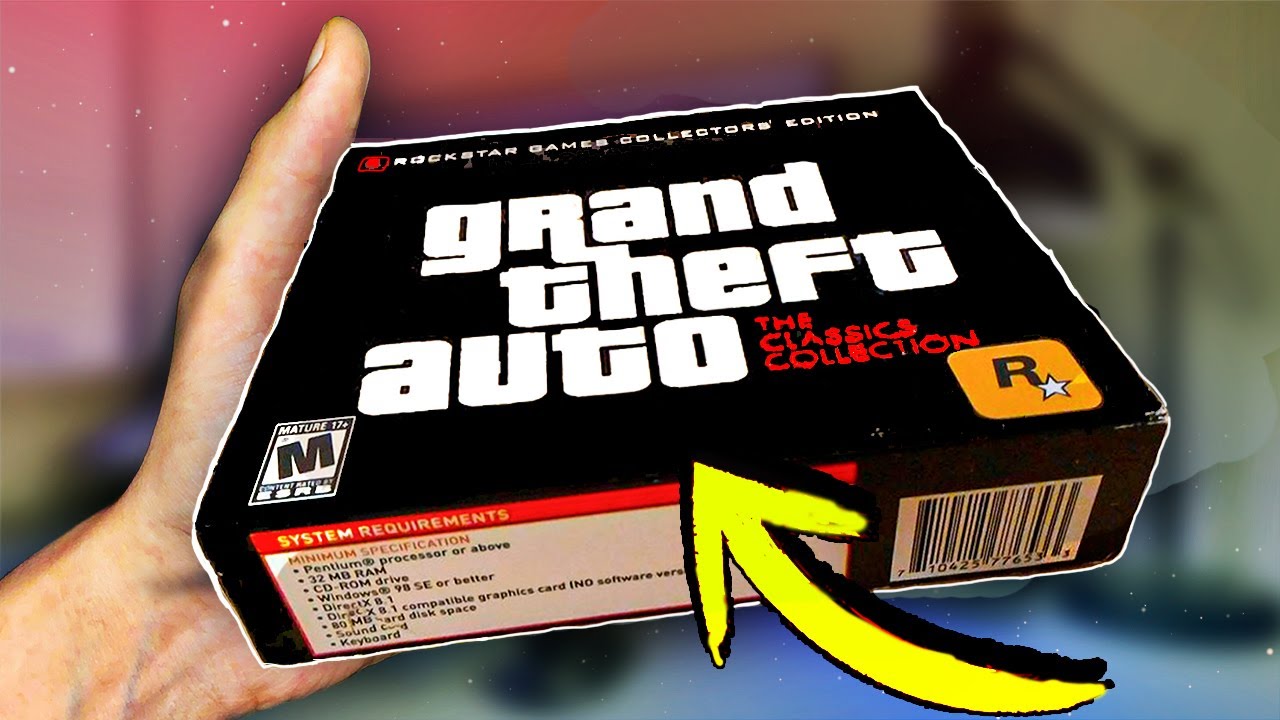 Compré la extraña PRIMERA EDICIÓN COLECCIONISTA de GTA (20 AÑOS) - YouTube