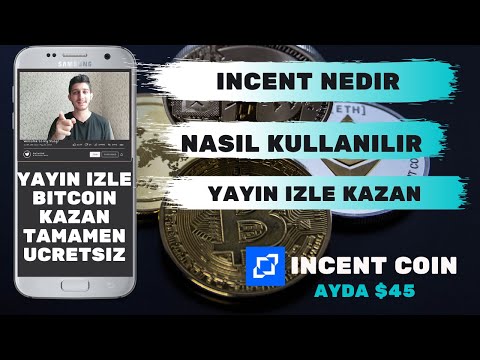 CANLI YAYIN İZLEYEREK PARA KAZAN | INCENT COIN | İnternetten para kazanmak
