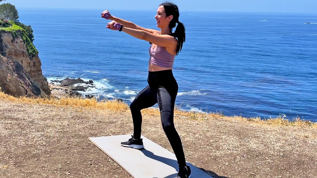 15 min Upper Body Barre - Spring Sculpt Series - Day 12 - YouTube