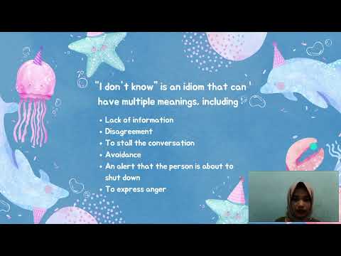 Other Ways To Say I Don't Know | Nagita Eka Prisilla