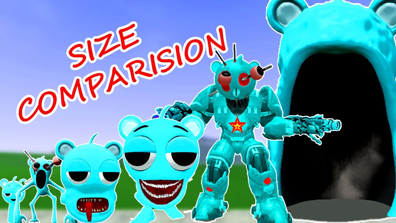 NEW UPGRADED EVOLUTION OF ALL PHASES OF BLUE SKY SPRUNKI In Garry's Mod ...