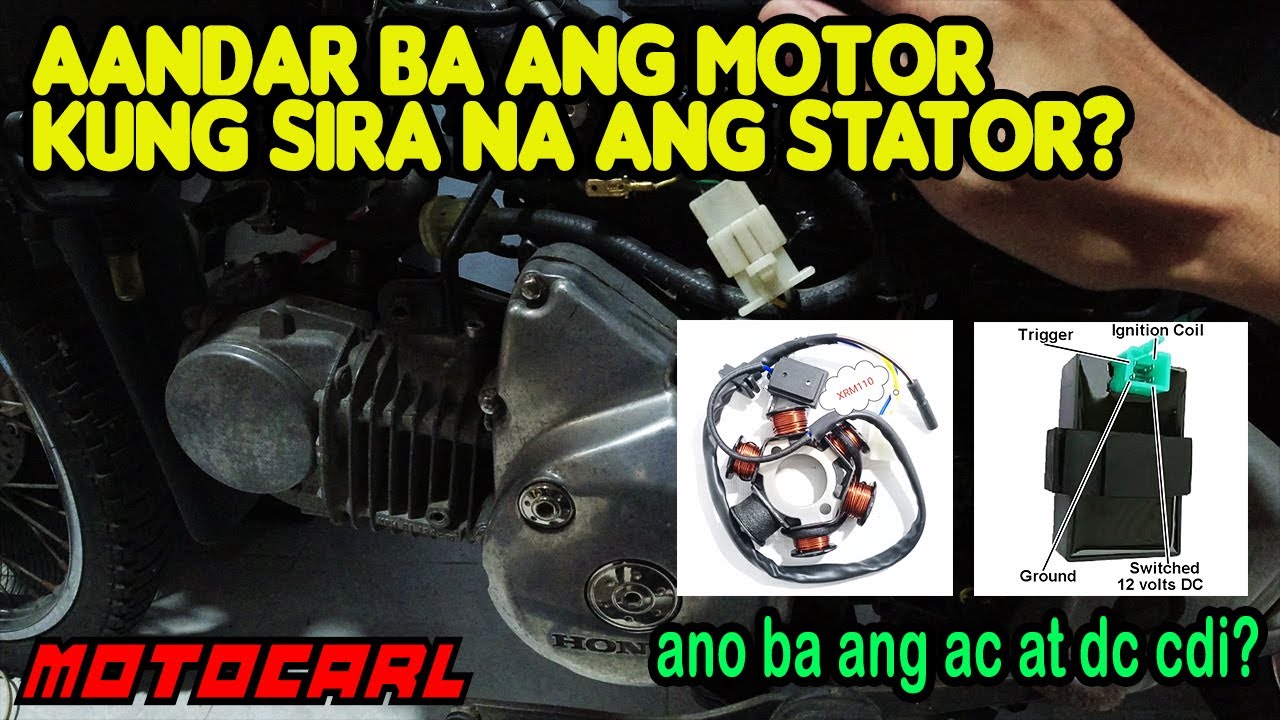 Aandar ba ang Motor kung Sira na ang Stator - YouTube