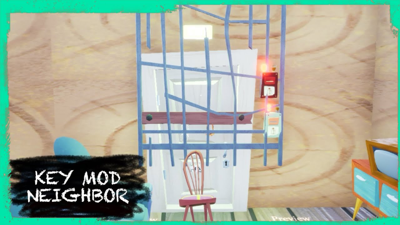 HELLO NEIGHBOR MOD KIT: KEY MOD NEIGHBOR - YouTube