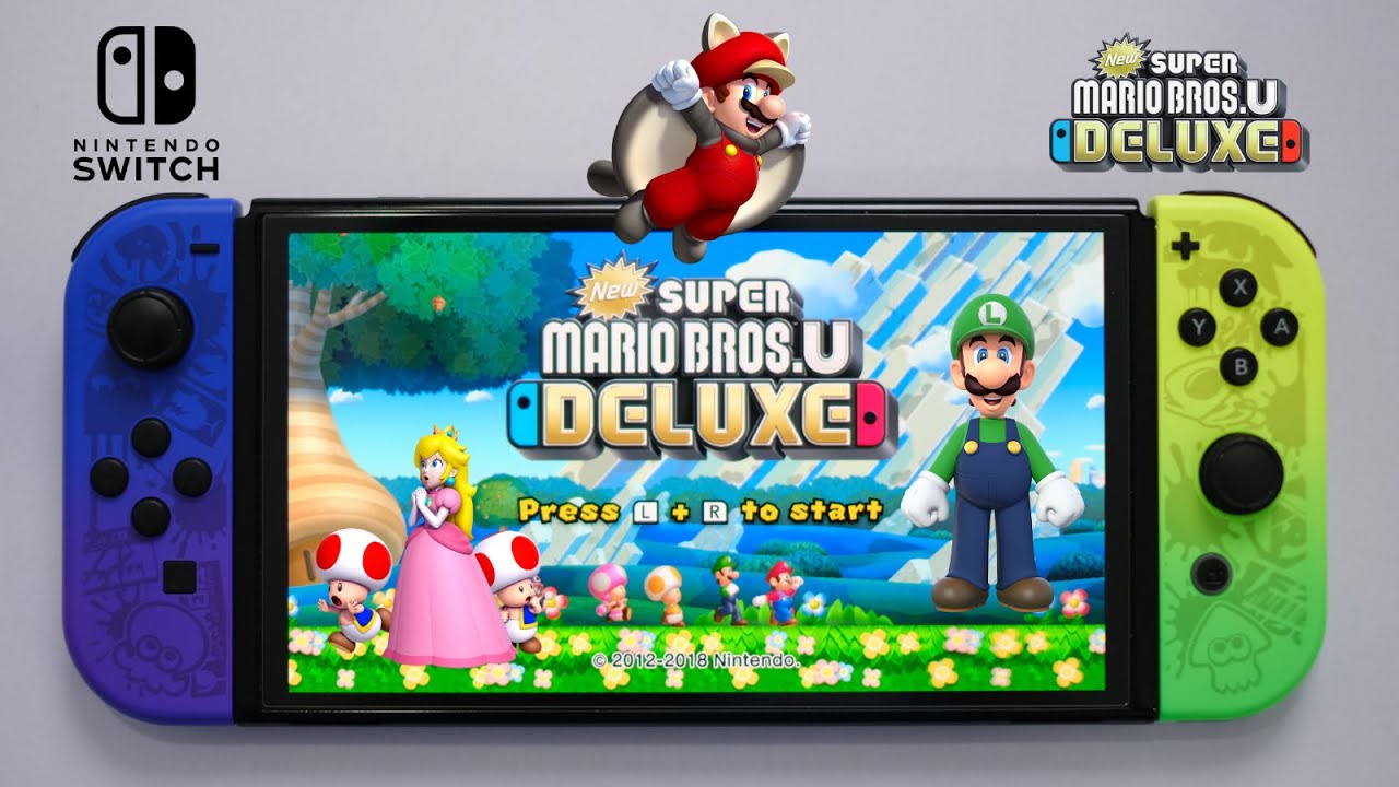 New Super Mario Bros. U Deluxe Nintendo Switch Gameplay 2024 | Switch ...