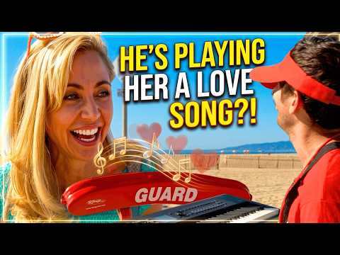 Pro Pianist Goes Undercover To SHOCK Beach Goers!