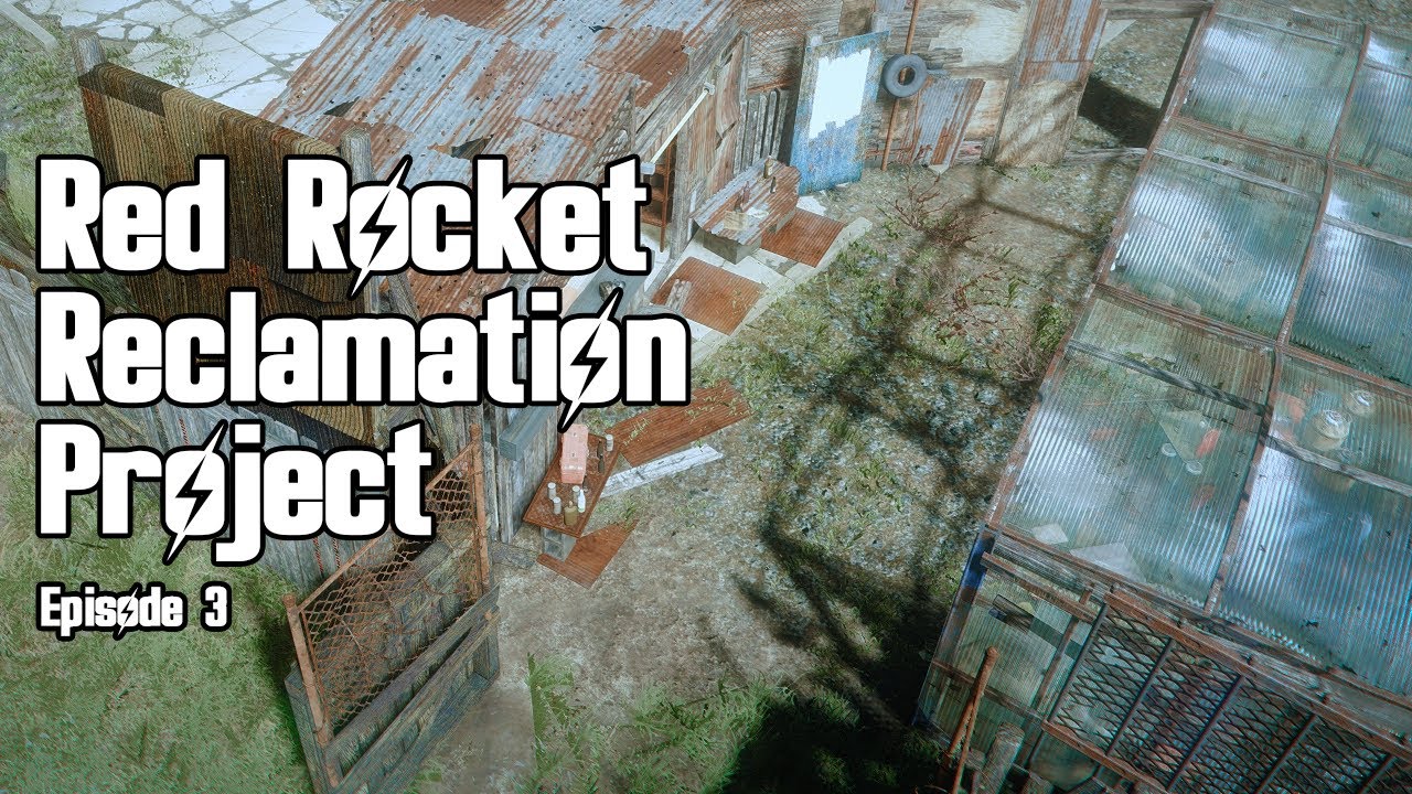 Lets Build some storage in Fallout 4 - Red Rocket Reclamation Project ...